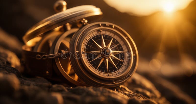 Exploring the Unknown with Timeless Precision Stock Illustration ...