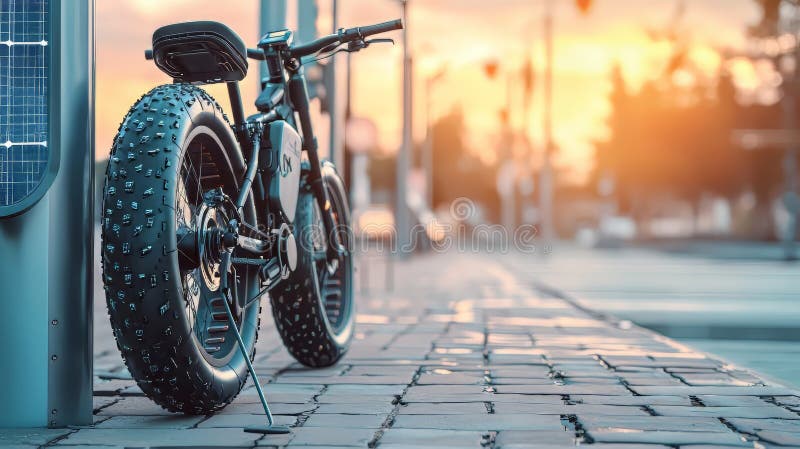 Exploring Urban Mobility through Sustainability: a Bicycle Parked by a ...