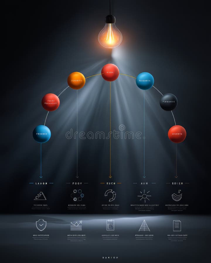 Ideas Light Bulb Infographic Stock Illustrations – 1,525 Ideas Light ...
