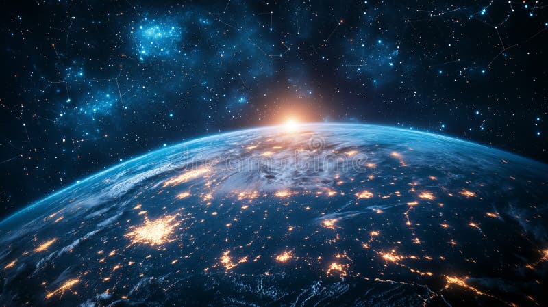 Exploring the Vastness of a Space-based Quantum Network in Earth S ...