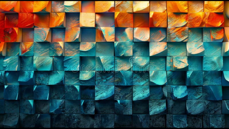 Exploring Vibrant Abstract Art Installation in Urban Setting during ...