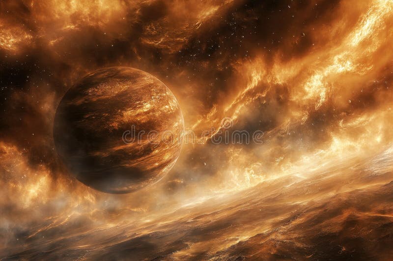 Exploring the Vibrant Clouds and Surface of a Distant, Fiery Planet in ...