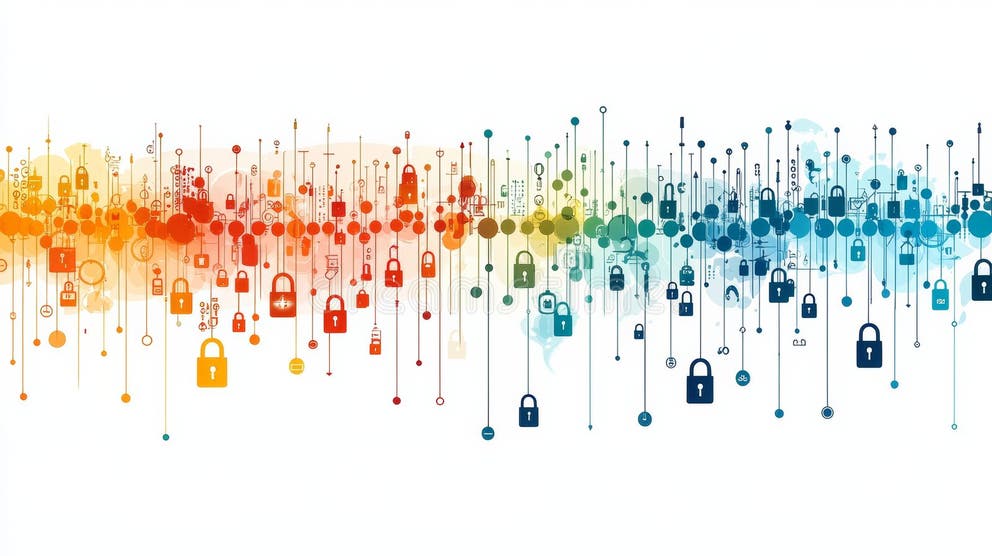 Exploring a Vibrant and Colorful Abstract Background Filled with ...