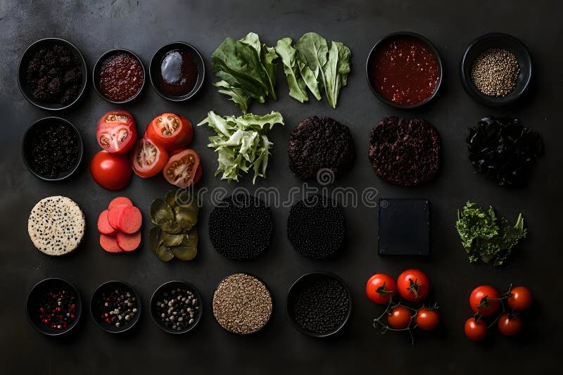 Exploring the Vibrant Colors and Textures of Fresh Ingredients for a ...