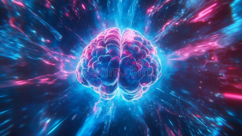 Exploring the Vibrant Connection of Neural Pathways in a Digital Brain ...