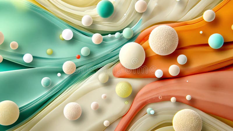 Exploring the Vibrant Dance of Colors and Spheres in a Mesmerizing ...