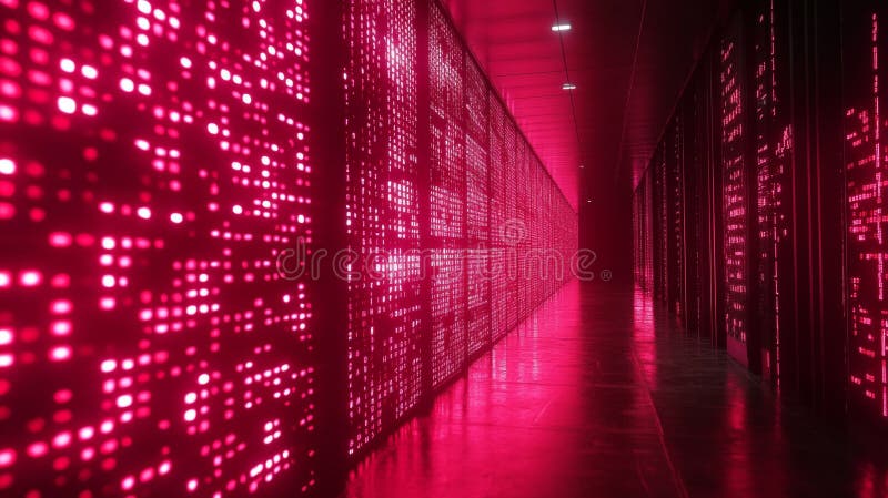 Exploring The Vibrant Digital Landscape Of Data Storage Featuring Dna Coding And Computer