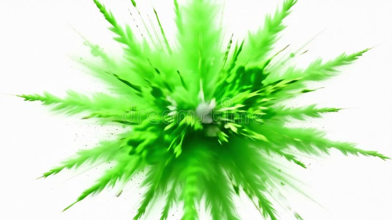 Exploring Vibrant Green Explosion Effects with Dynamic Visual Appeal in ...