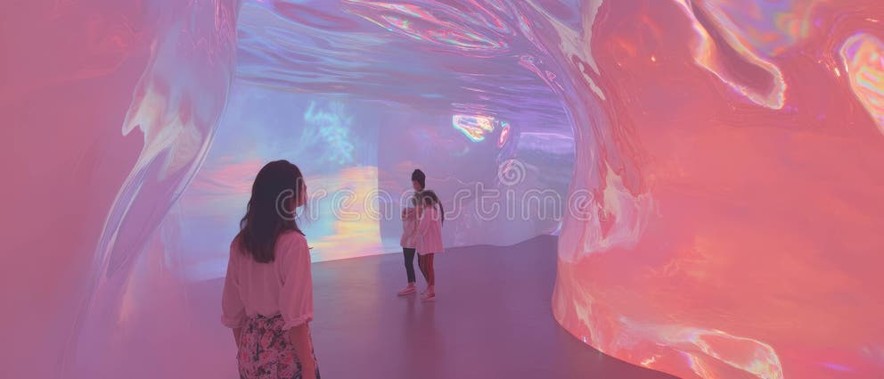 Exploring Vibrant Optical Art Installations in an Immersive Interactive ...