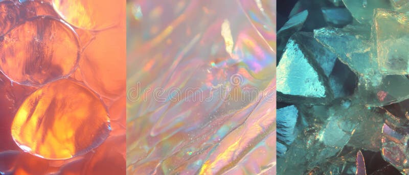 Exploring the Vibrant and Shifting Colors of Dichroic Glass Textures in ...