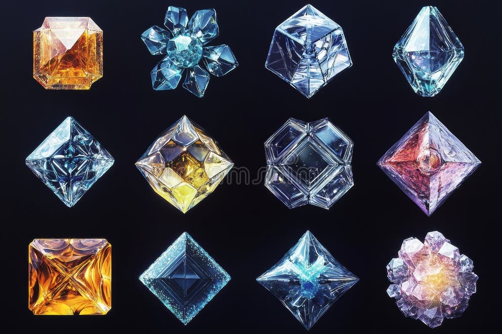 Exploring the Vibrant Spectrum of Colored Diamonds Amidst a Mysterious ...