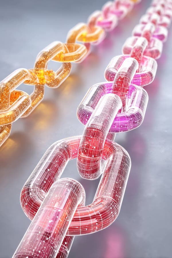 Exploring the Vibrant Spectrum of Colorful Chains Symbolizing ...