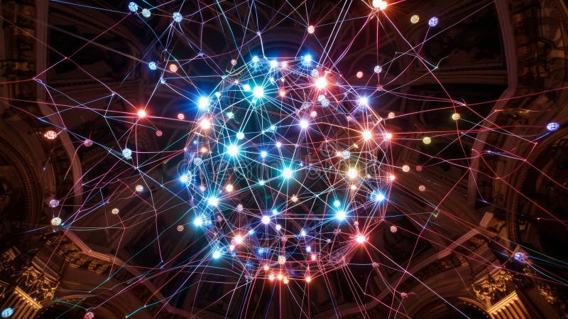 Exploring Video Art Distribution a Colorful Web of Light Pathways from ...