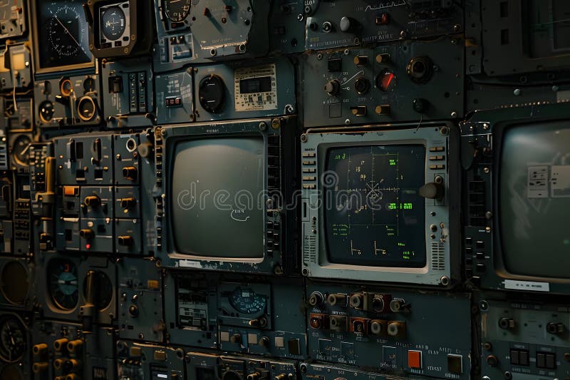 Exploring Vintage Technological Displays, a Close Examination of Retro ...