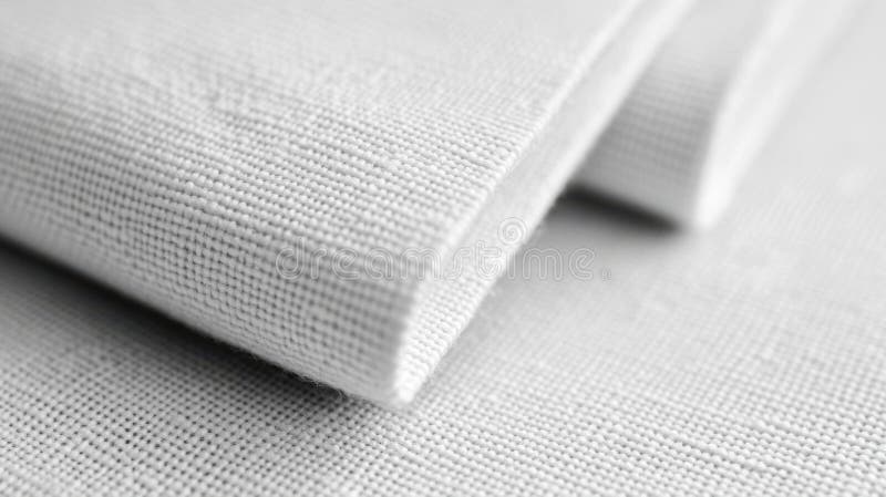 Exploring White Fabric Textures, Close-Up Views of Woven Cloth ...