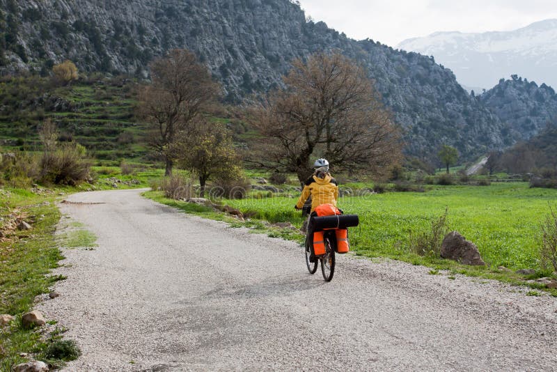 Exploring the World by Bicycle. Stock Image - Image of fitness, friends ...