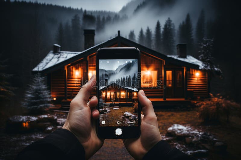 Exploring the World with a Smartphone. Experiencing Breathtaking Sights ...