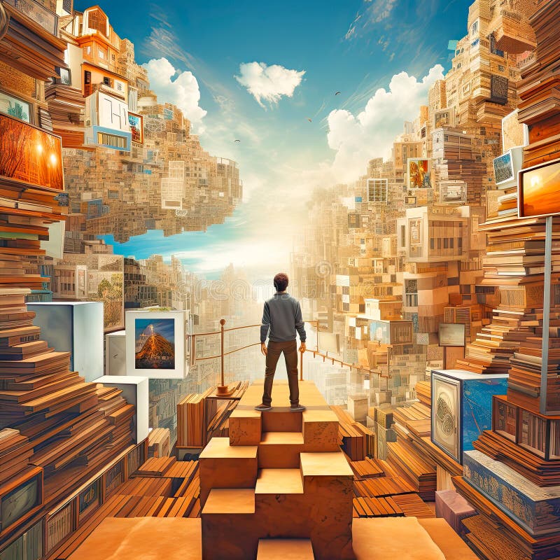 Exploring Your Major Exciting Trends and Development Stock Illustration ...