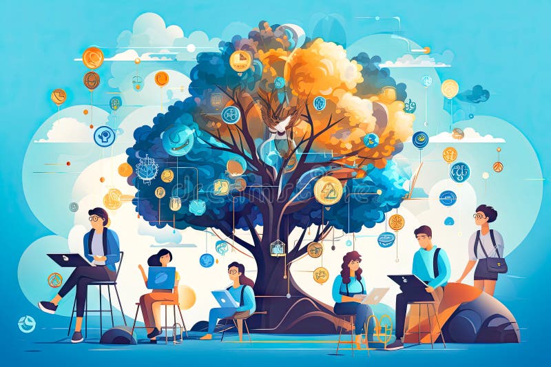 Exploring Your Major Exciting Trends and Development Stock Image ...