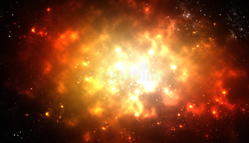 Explosión del espacio imagen de archivo. Imagen de ciencia - 38734381