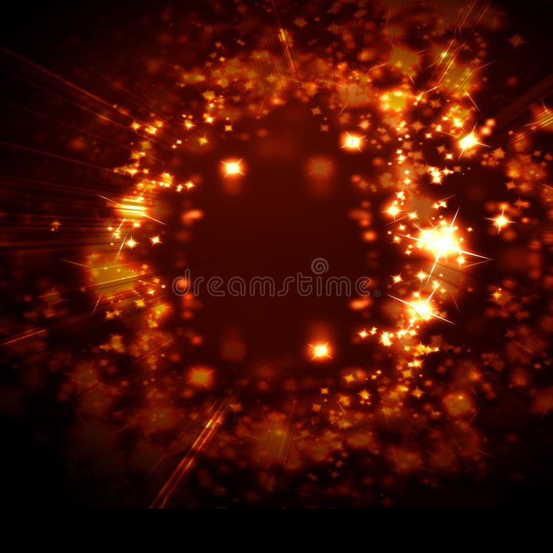 Fire ring stock illustration. Illustration of energy, light - 8906498
