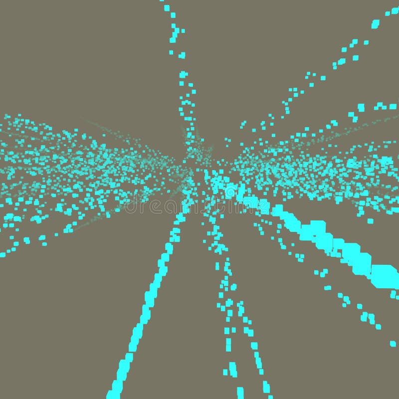 Explosion. Abstract Dynamic Background. Science and Connection Concept ...