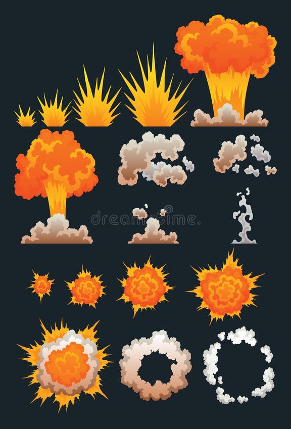 Explosion Animation. Animation for Game of the Explosion Effect ...