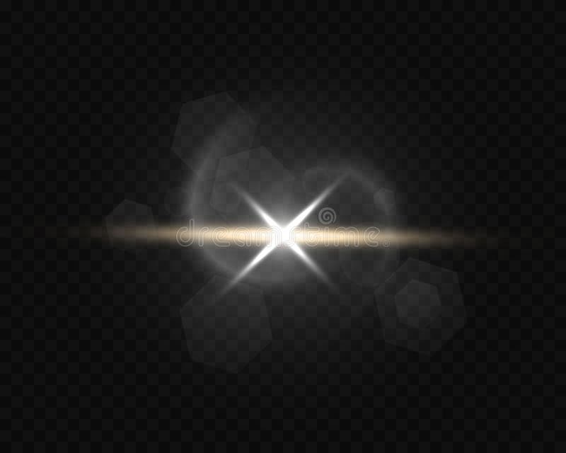 An Explosion of a Beautiful Star with Light and Reflection on a ...