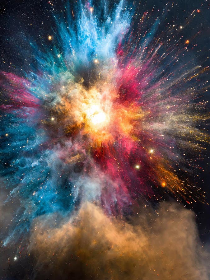 The Explosion of the Big Bang Universe, a Supernova Explosion Made of ...