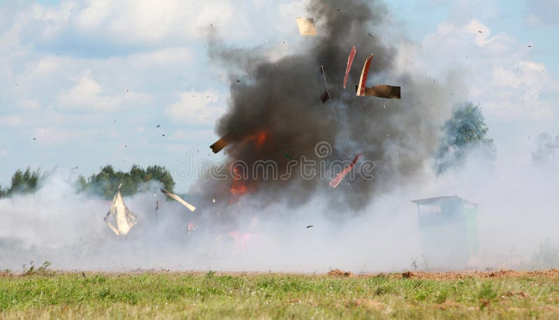 Explosion stock image. Image of bomb, flash, explosives - 1142493