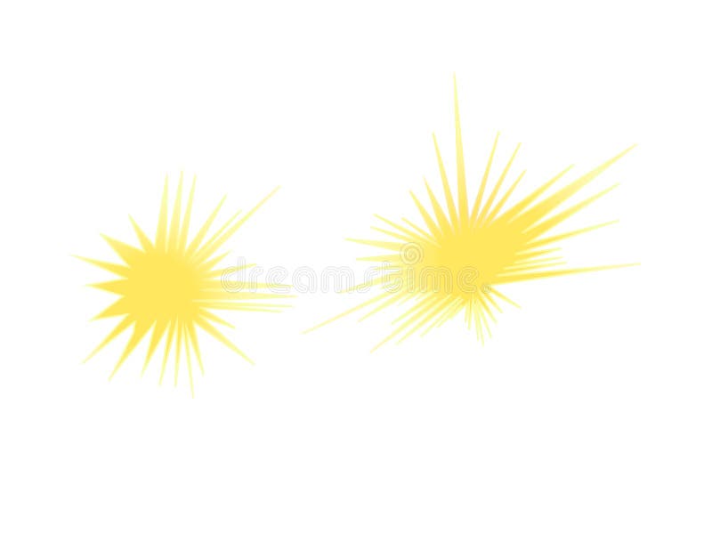 Explosion, Blast Symbol Element Vector Illustration Stock Vector ...