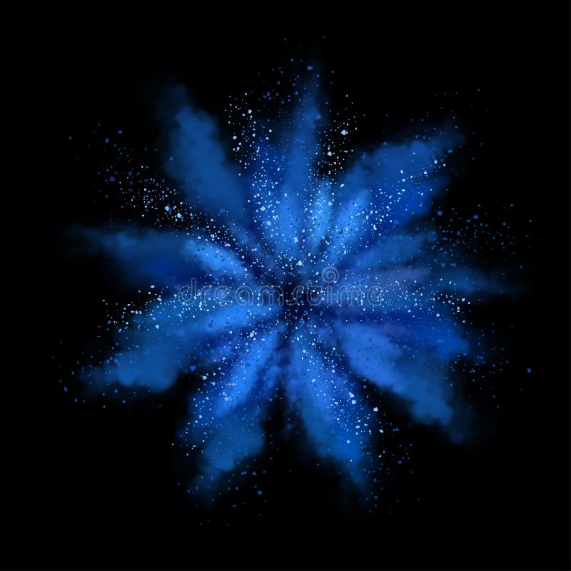 Blue Powder Splatter Stock Illustrations – 3,012 Blue Powder Splatter ...