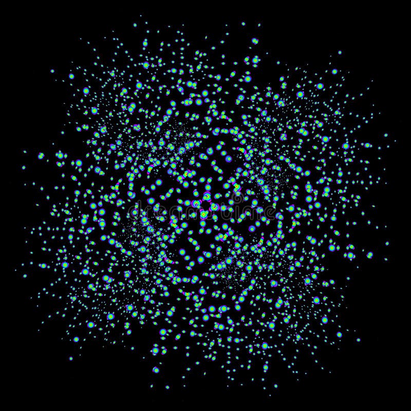 The Explosion of the Bubble Universe. Stock Vector - Illustration of ...