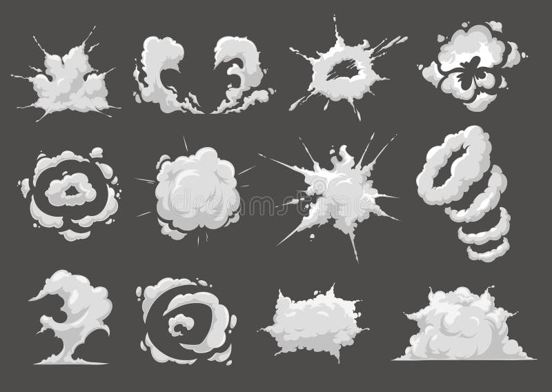 Explosion Explosion Burst Cloud Cartoon Vektor Symbole Vektor Abbildung ... Explosion Explosion Burst Cloud Cartoon Vektor Symbole Vektor Abbildung ...