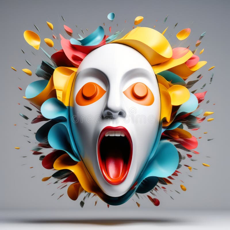 Button-eyed Bellow stock illustration. Illustration of generated ...