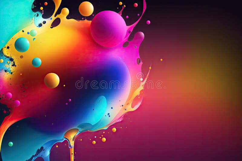 Explosion of Colored Powder, Isolated on White Background. Power and ...