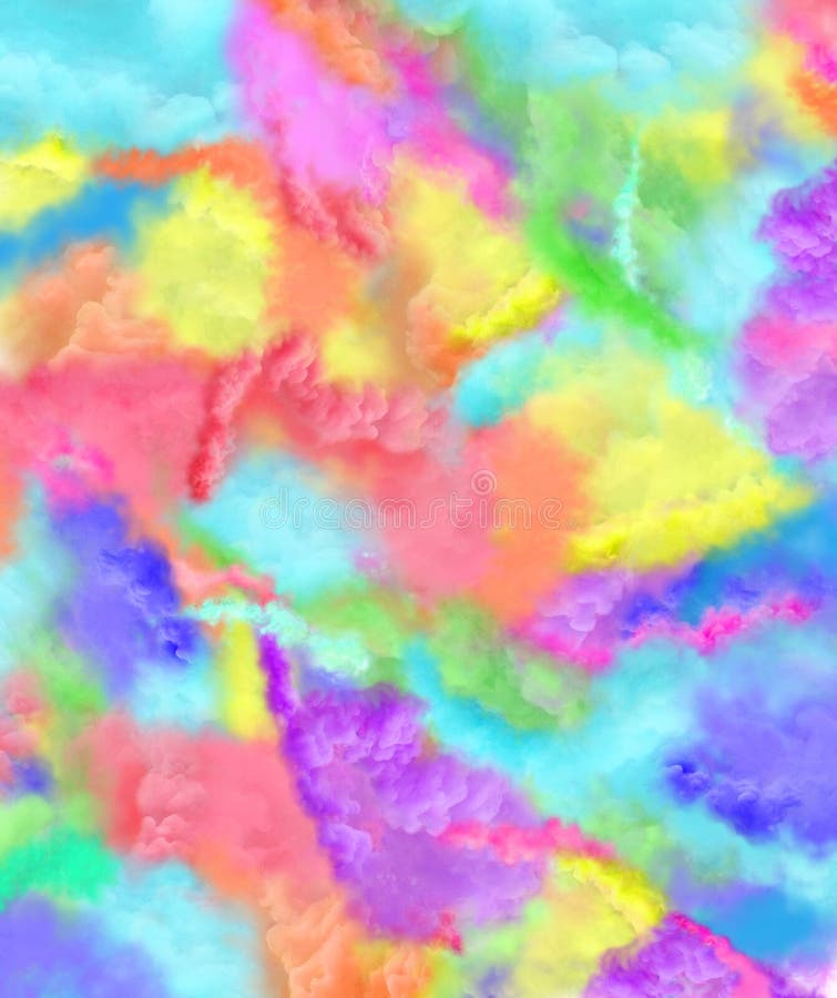 Explosion of Colored Smoke Background. Colorful Smoke Cloud Background ...