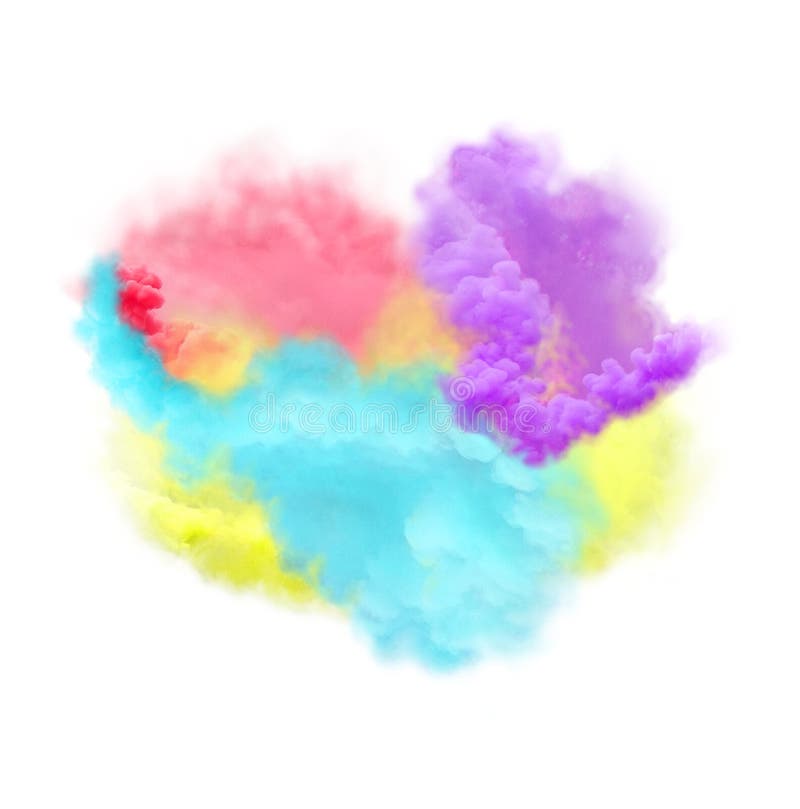 Rainbow Smoke Isolated White Stock Illustrations – 3,586 Rainbow Smoke ...