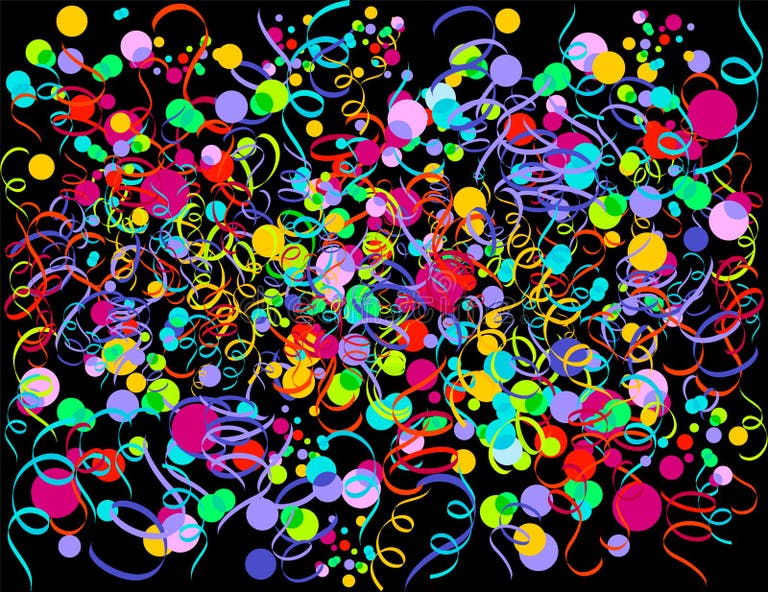 Color Confetti Explosion Stock Illustrations – 13,619 Color Confetti ...