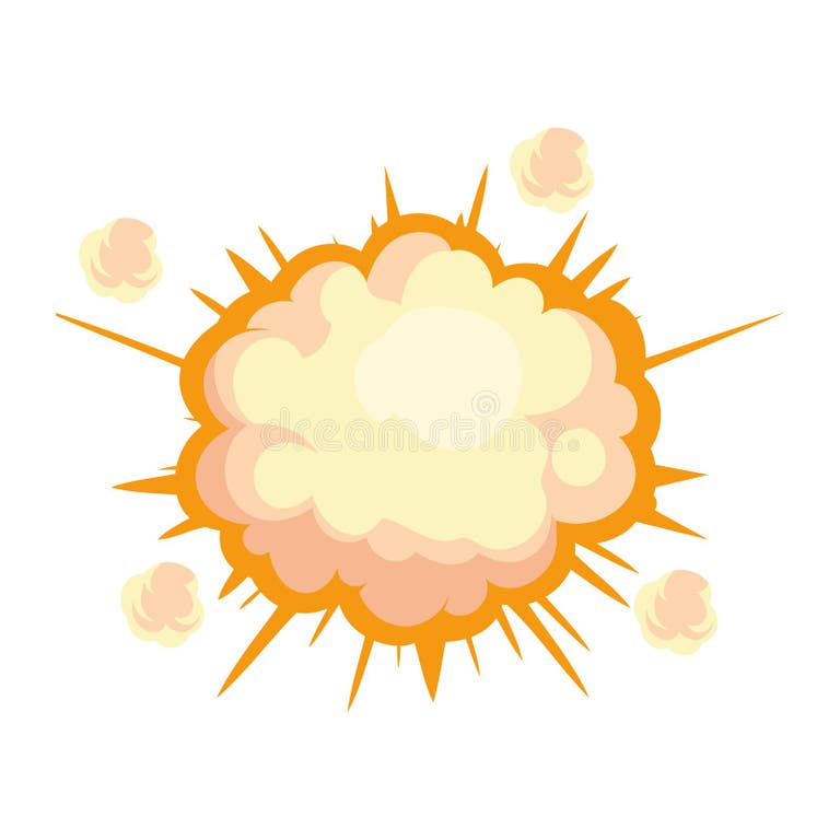 Explosion effect comic stock vector. Illustration of energy - 291681807