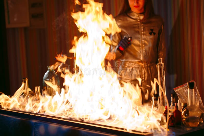 Explosion during the Experiment. Unsuccessful Experiment in the ...