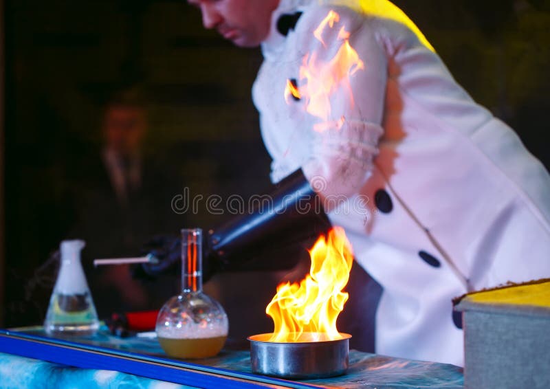 Explosion during the Experiment. Unsuccessful Experiment in the ...