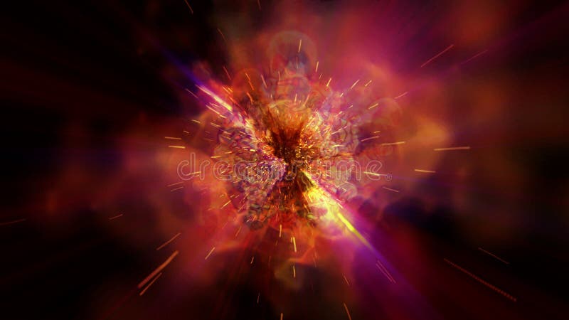 Explosion Fire Abstract Background Texture Stock Illustration ...
