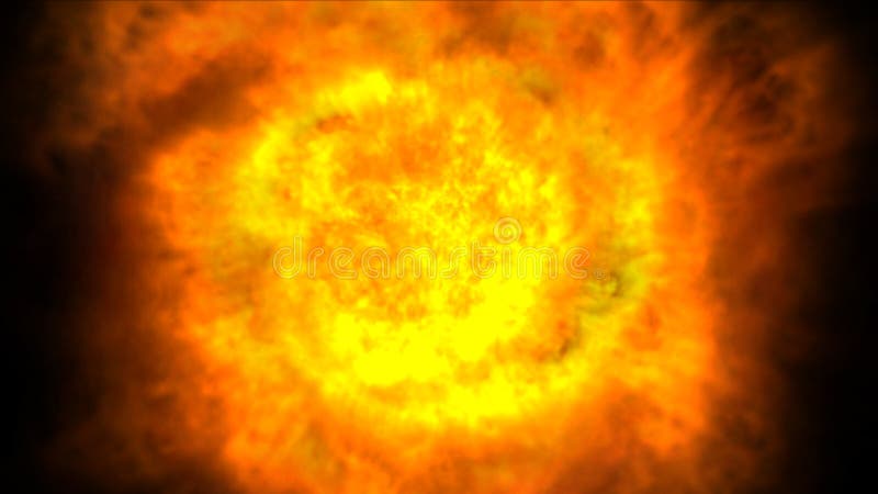 Explosion Fire Ball Abstract Texture Stock Illustration - Illustration ...