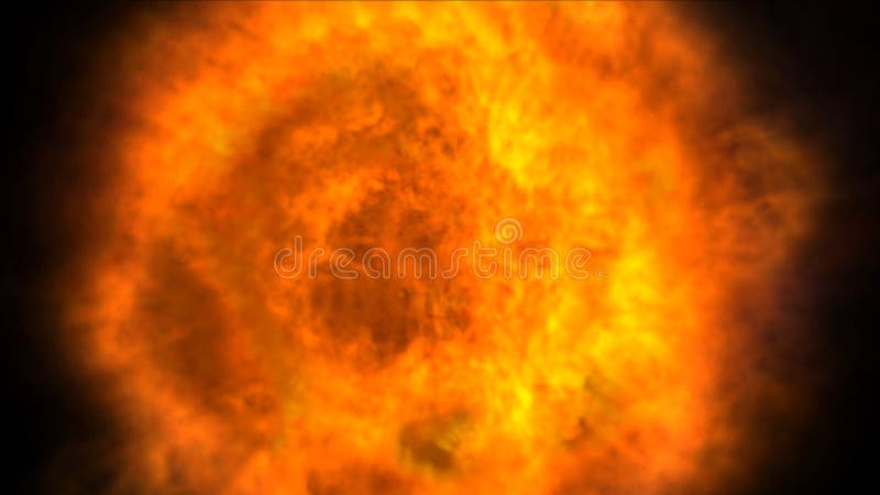 Explosion Fire Ball Abstract Texture Stock Illustration - Illustration ...