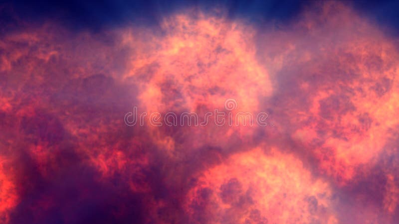 Explosion Fire Ball Abstract Texture Stock Illustration - Illustration ...