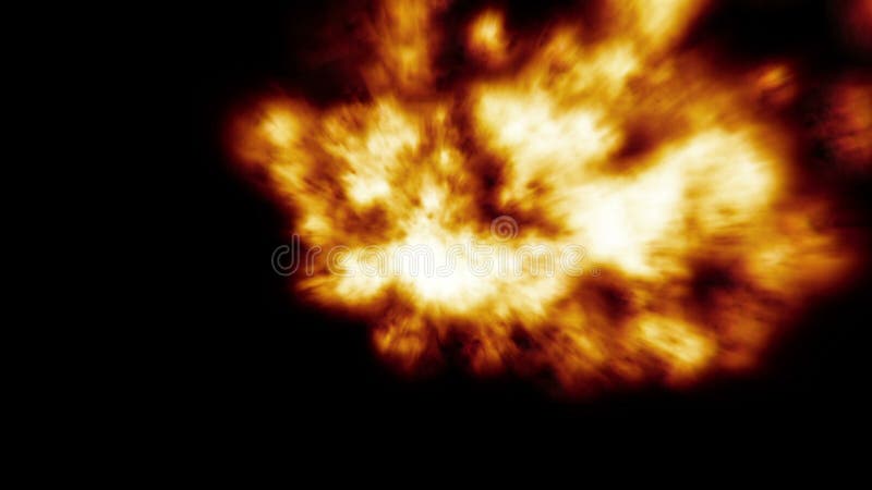 Explosion fire effect 4k stock footage. Video of bright - 200564832
