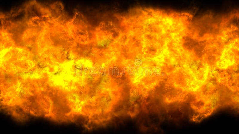 Explosion Fire Flame Abstract Background Stock Image - Image of heat ...