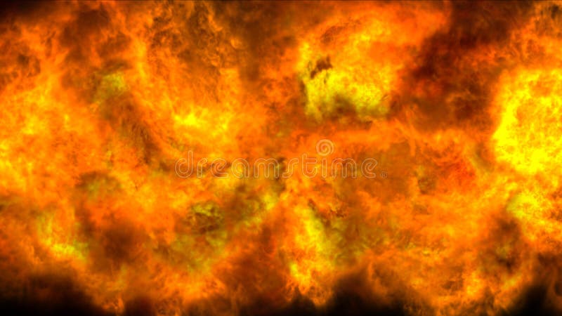 Explosion Fire Flame Abstract Background Stock Photo - Image of ...
