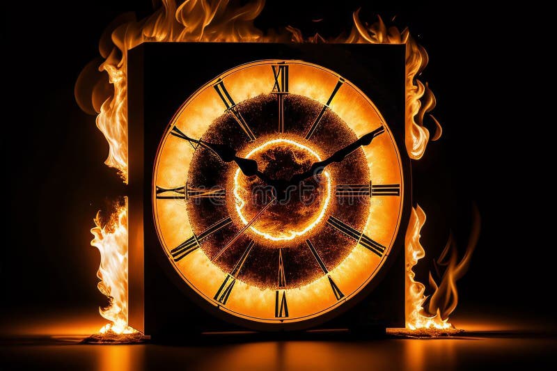 Clock Flames Stock Illustrations – 228 Clock Flames Stock Illustrations ...